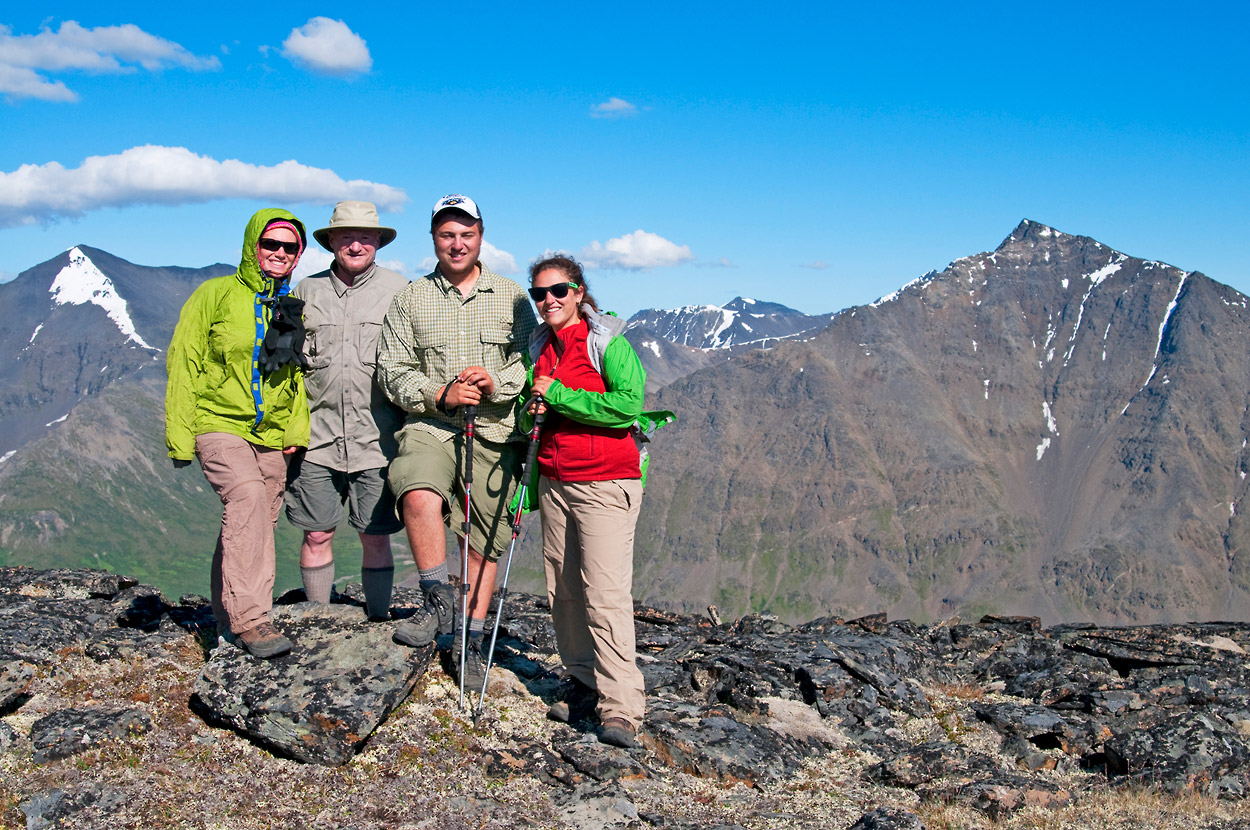 Alaska backpacking trips, Seven Pass Route Iceberg Lake Bremner Mine